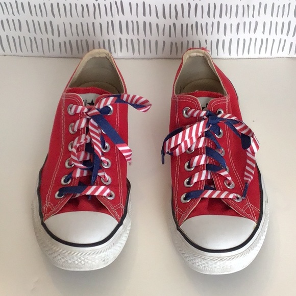Converse | Shoes | Red All Star Converse | Poshmark